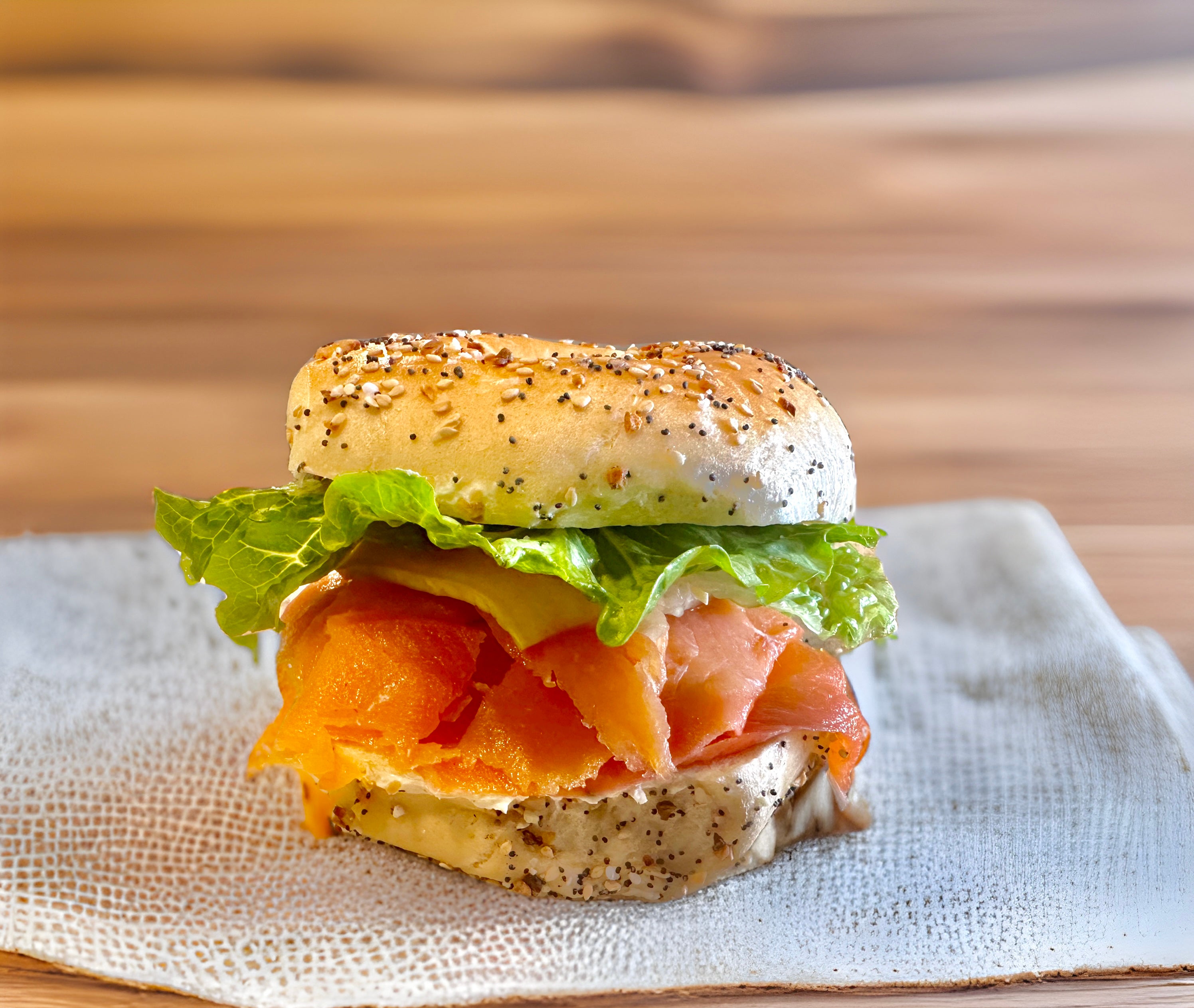 Nova lox on a bagel | sammy's